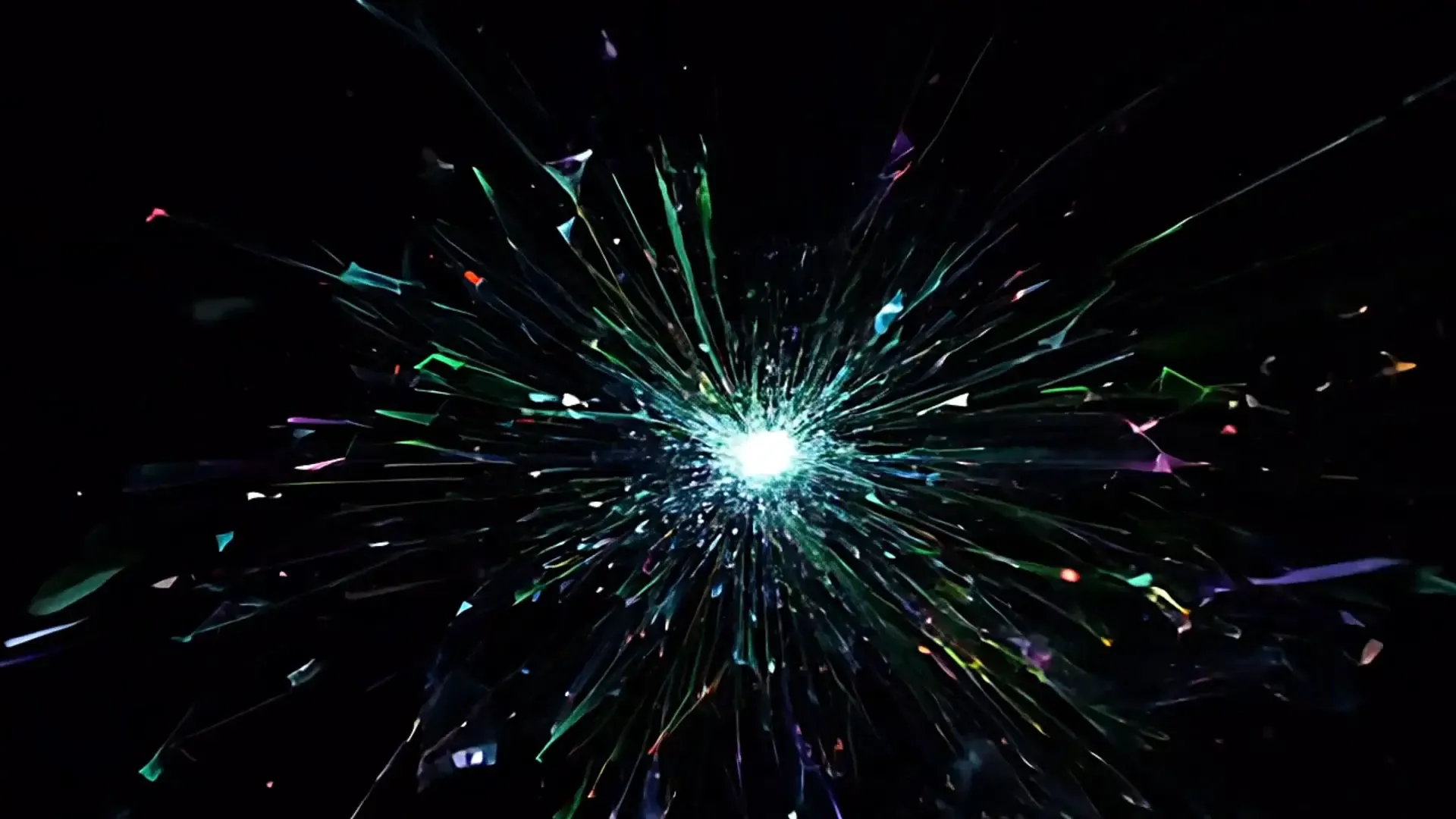 Abstract Light Burst Explosion Overlay Tech Logo Animation Videos